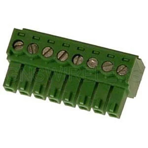 8 pin Terminal Connector 3.81 mm for AXIS 2400/2401, 2400+/2401+, 2490 ...
