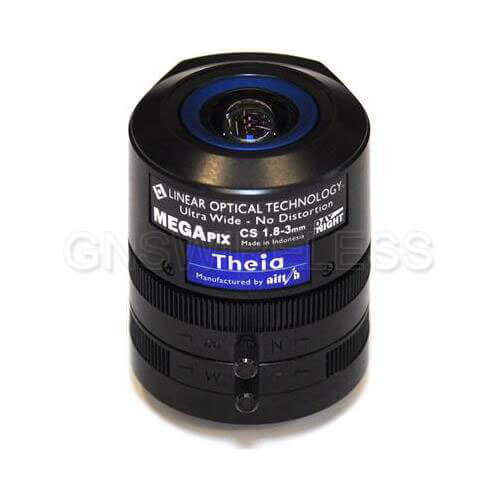 Theia Barrel distortion corrected and IR corrected wideangle lens for ...