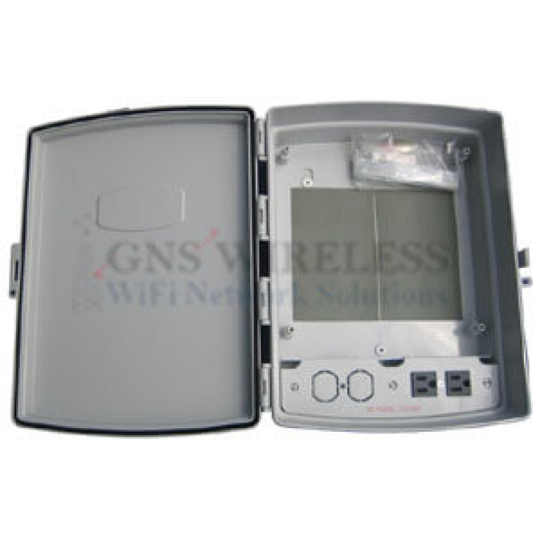 Outdoor Waterproof Enclosure with 120V Power | GNS Wireless