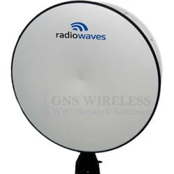 4' (1.2m) High Performance Dish Antenna, 10.5-10.7GHz, Dual Polarized ...