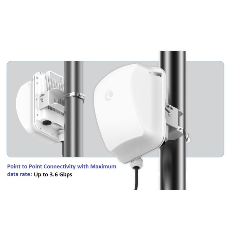 60GHz Long Range Wireless Bridge | 3.6 Gbps